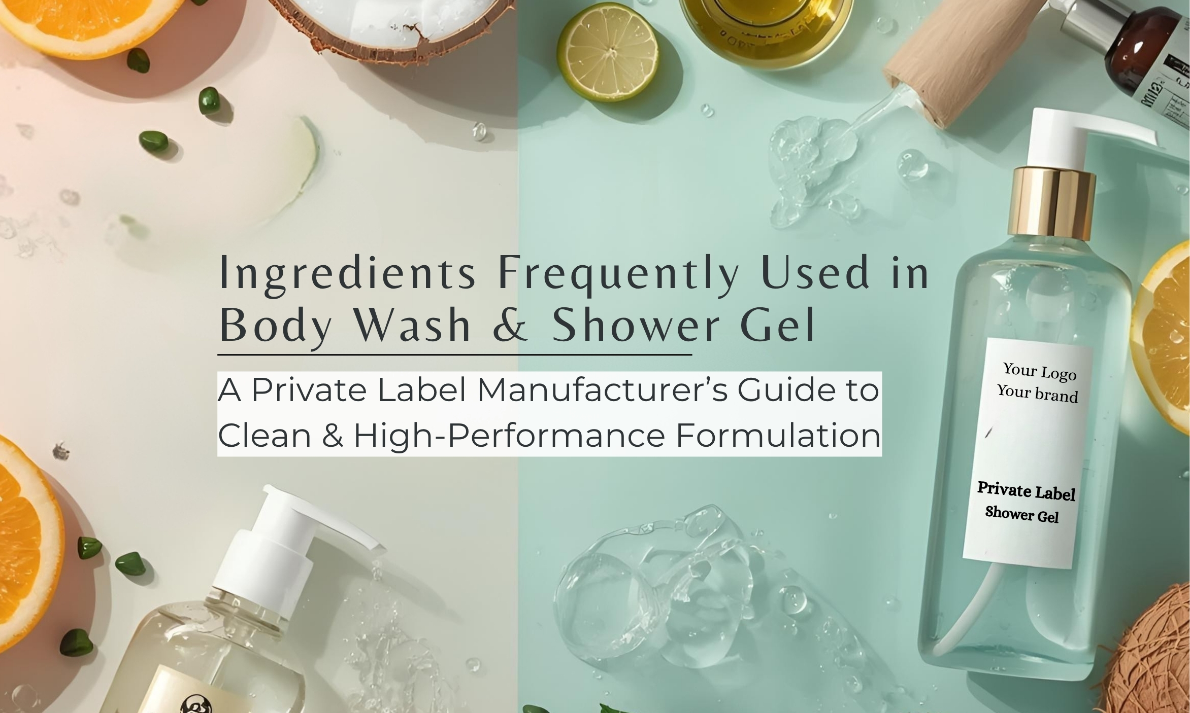 Ingredients Frequently Used in Body Wash & Shower Gel A Private Label ...